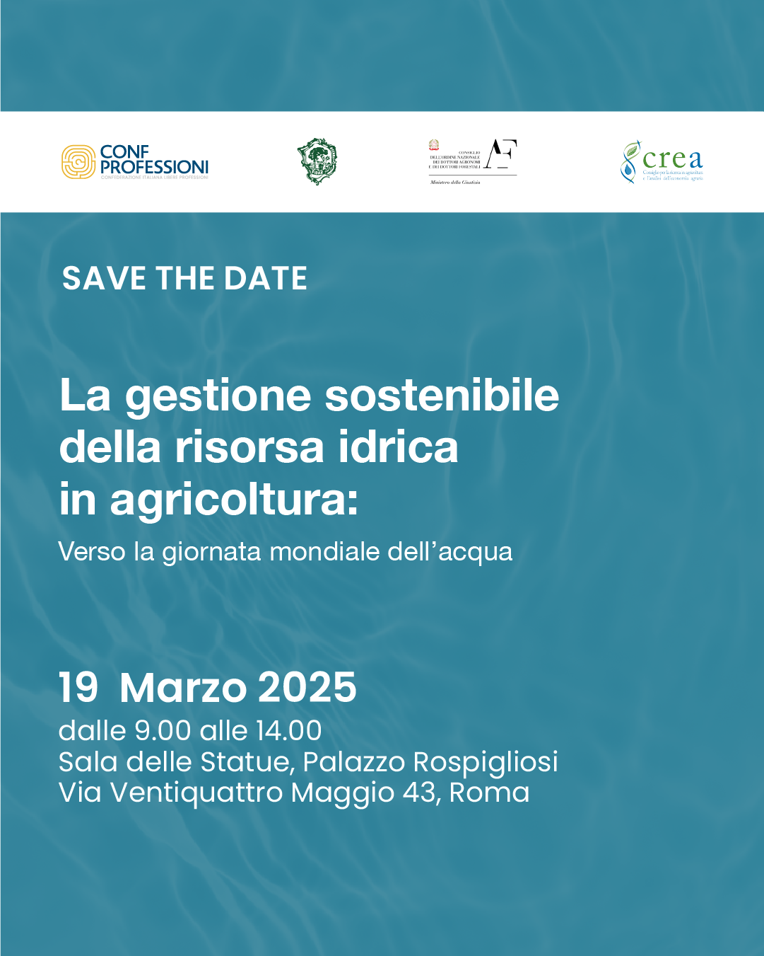 Verso la Giornata Mondiale dell’Acqua: Evento sulla Gestione ...