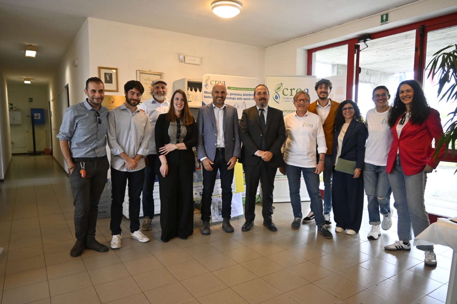 Il Presidente del CREA, Andrea Rocchi, e il Direttore Scientifico ...