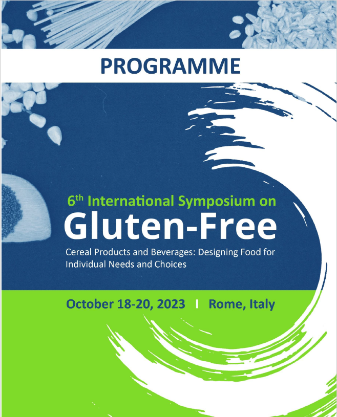 6th International Symposium on Gluten-Free. Cereal products and ...